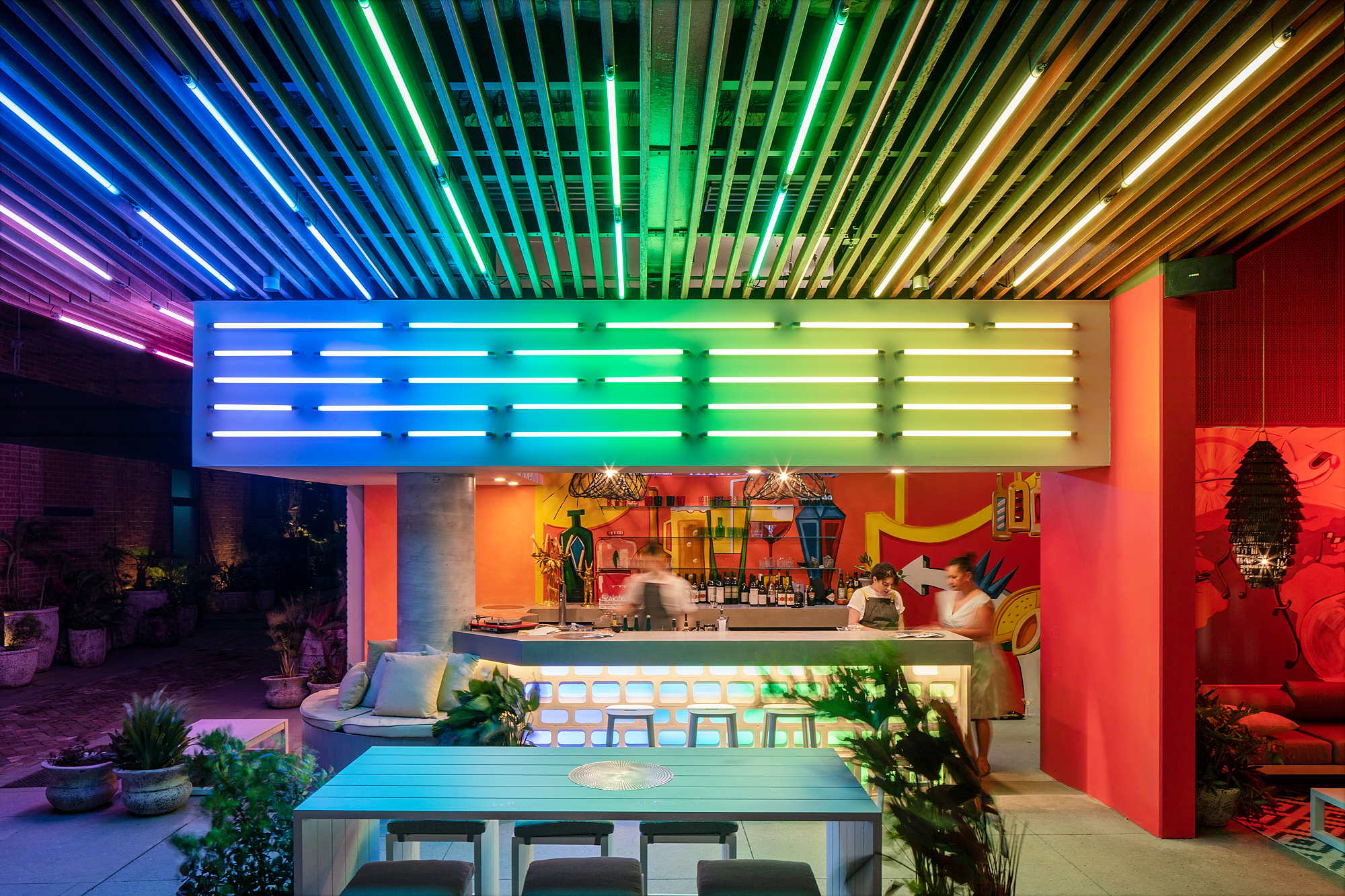Colourful wine bar pops up in Brisbane - Spice News